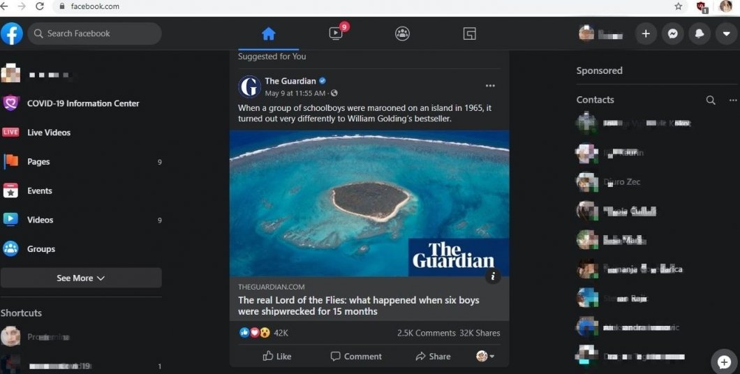 Evo kako možete da aktivirate novi Facebook | Original